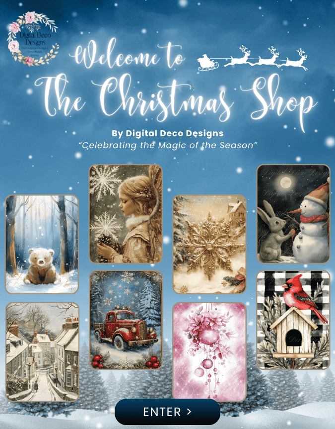 Digital Deco Designs | Decoupage Paper for Crafts